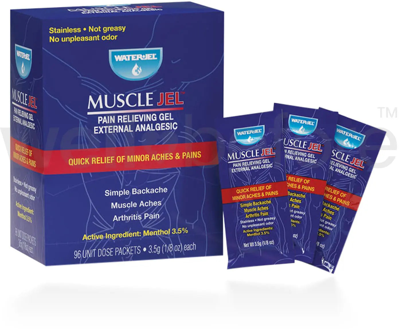 Water Jel Muscle Jel Topical Pain Relief