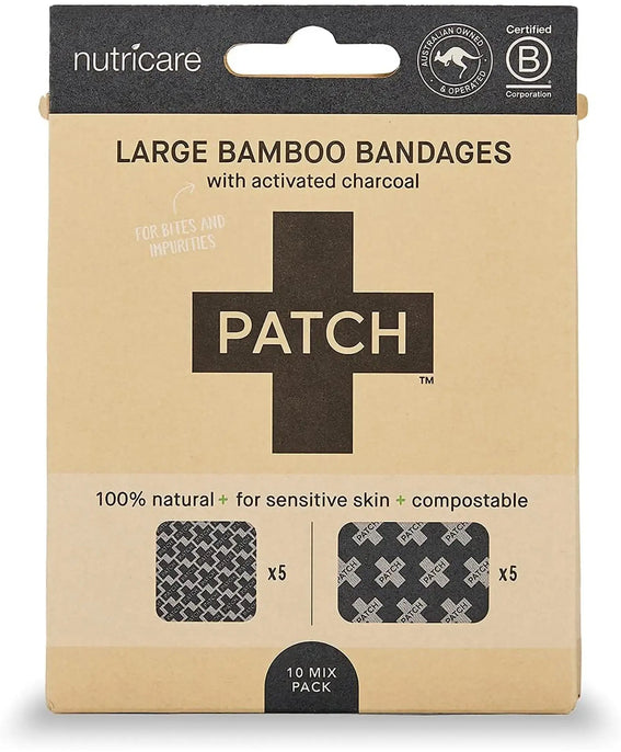 Patch Adhesive Strip With Charcoal
