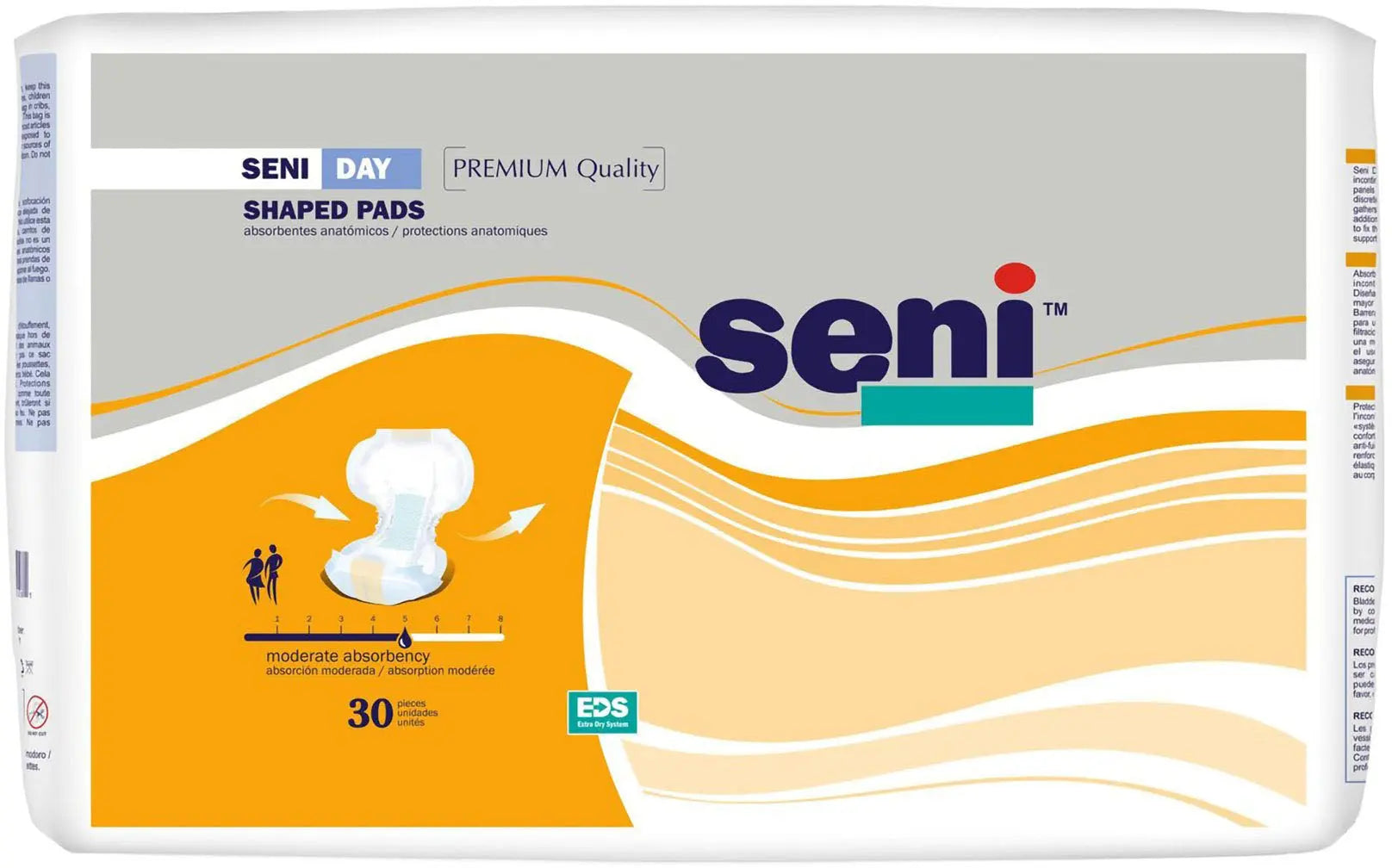 Seni Shaped Day Pads Incontinence Liner