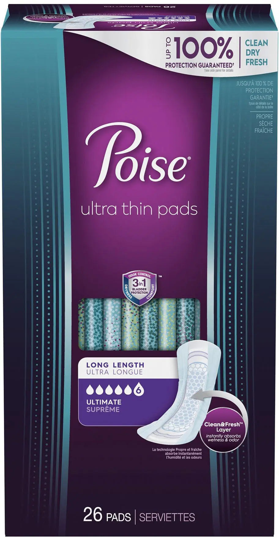 Poise Ultra Thin Ultimate Bladder Control Pad