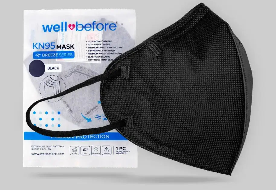 Ultra Breathable Breeze Series KN95 Mask with Soft Foam Seal