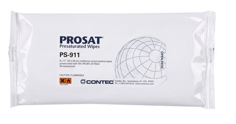 PROSAT Alcohol-Scented Disinfectant Wipes 30ct