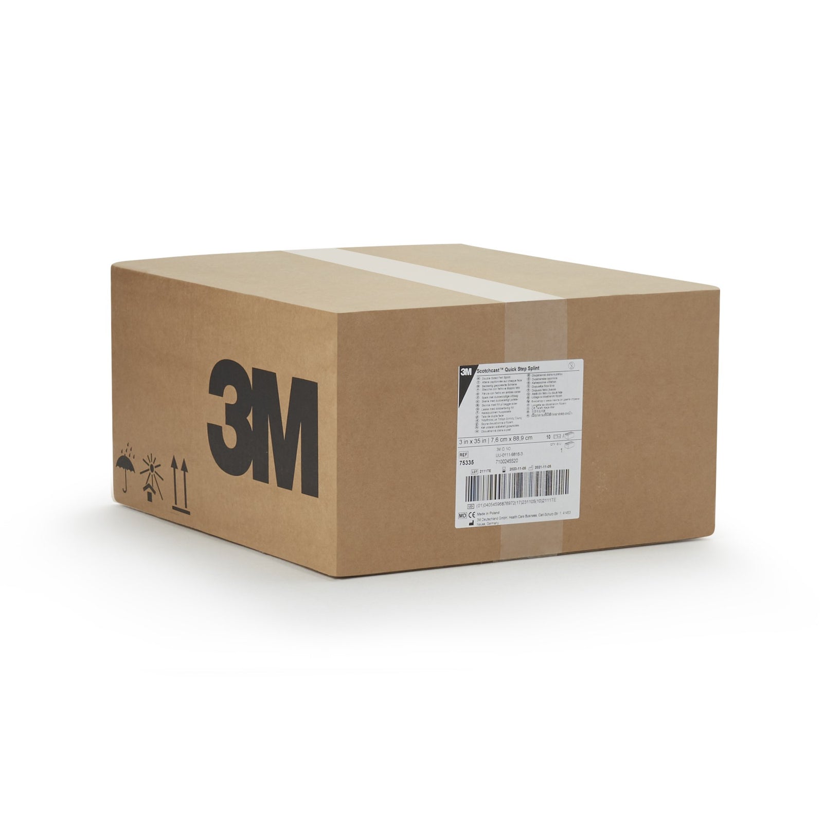 3M Scotchcast Quick Step Double Sided Felt Padded Precut Splint