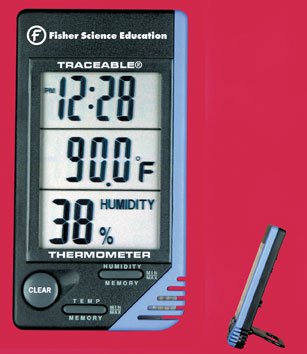 Fisherbrand Traceable Digital Thermometer / Hygrometer